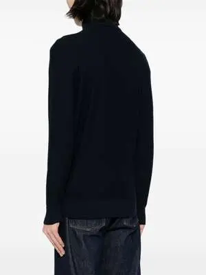 BOSS Logo-embroidered High-neck Jumper