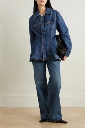 GOLDSIGN Net Sustain The Tanner Organic High-rise Straight-leg Jeans
