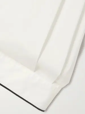 Brunello Cucinelli Oversized Cotton-blend Poplin Shirt