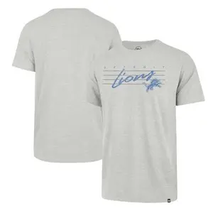 '47 Detroit Lions Downburst Franklin T-shirt - Gray