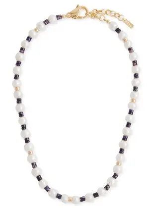 Éliou Fern And Beaded Necklace