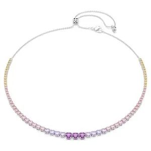 SWAROVSKI Matrix Crystal Necklace - Multicolored
