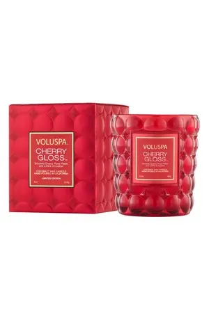 Voluspa Boxed Classic Candle - Cherry Gloss
