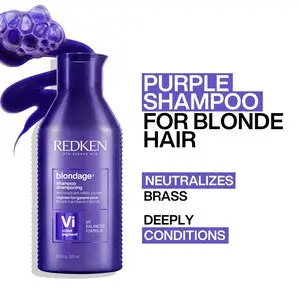 REDKEN Blondage Duo: Purple Toning Shampoo & Conditioner