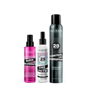 REDKEN Styling Starter Trio: Hairspray, Primer & Leave - One-color