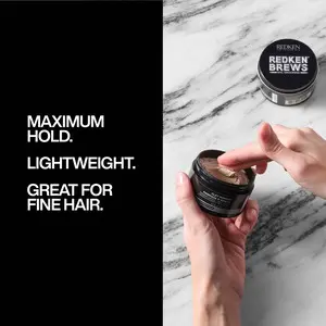 REDKEN Brews Clay Pomade: Max Hold Clay Pomade