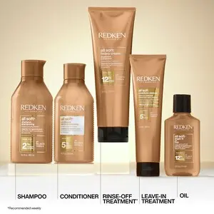 REDKEN All Soft Argan Oil Shampoo For Dry Damaged Hair