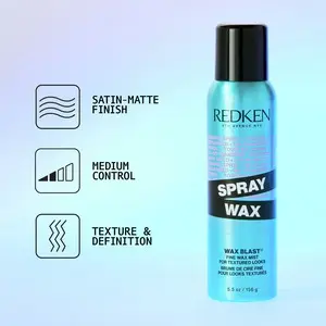 REDKEN Spray Wax For Controlled Undone Texture