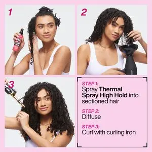 REDKEN High Hold Thermal Spray: Heat Protectant Hairspray
