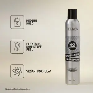 REDKEN Brushable Hairspray For Flexible, Versatile Hold
