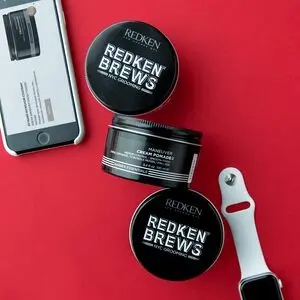 REDKEN Brews Cream Pomade: Medium Hold & Natural Finish