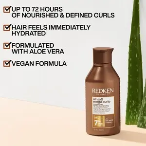 REDKEN All Soft Mega Curls Conditioner | Nourishing & Detangling