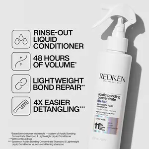 REDKEN Acidic Bonding Concentrate Fine Hair Shampoo & Conditioner