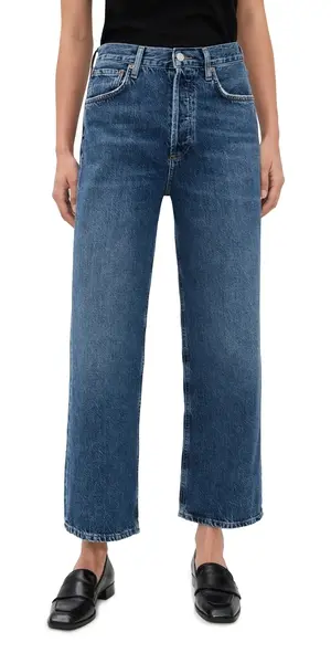 AGOLDE Ren High-rise Wide-leg Jeans - Control