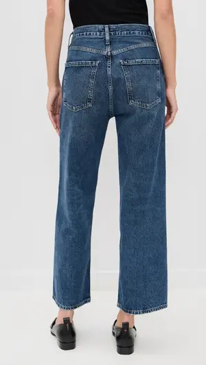 AGOLDE Ren High-rise Wide-leg Jeans - Control