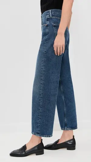 AGOLDE Ren High-rise Wide-leg Jeans - Control