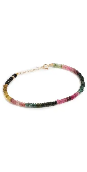 Jia Jia 14k Gold Tourmaline Bracelet - October - Tourmaline