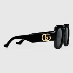 Gucci Square-frame Sunglasses With Double G
