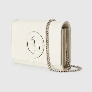Gucci Blondie Chain Wallet Leather