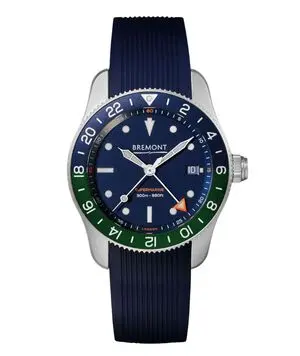 BREMONT Supermarine S302 Jet Automatic Gmt 40mm Watch - Blue