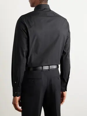 Zegna Trofeo™ Comfort Shirt - Black