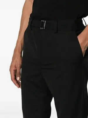 Sacai Melton Tailored Trousers - Black