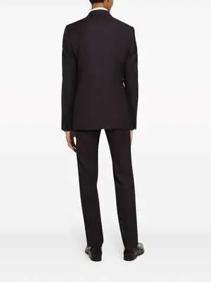 Dolce & Gabbana Contrasting Lapels Two-piece Suit