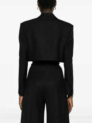 Moschino Open-front Cropped Blazer