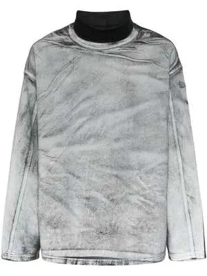 DIESEL® D-nlabelcol Reflective Sweatshirt