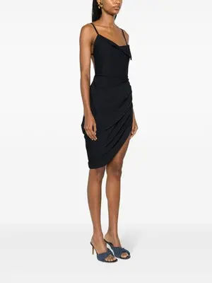 Jacquemus La Robe Saudade Draped Minidress