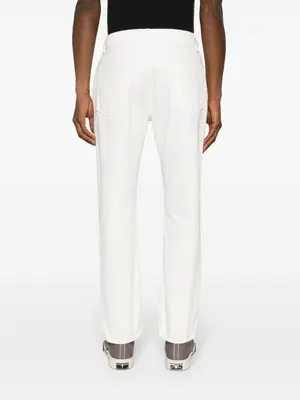 Palm Angels Logo-embossed Straight Jeans