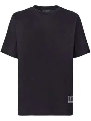 GIUSEPPE ZANOTTI Lr-43 Cotton Track Shorts - Black