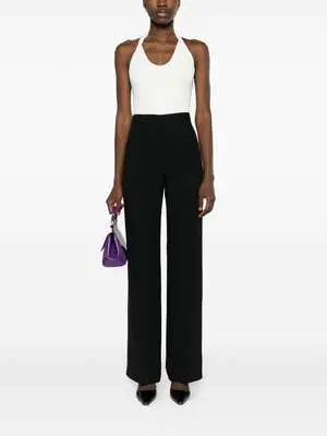 Alberta Ferretti High-waisted Palazzo Trousers