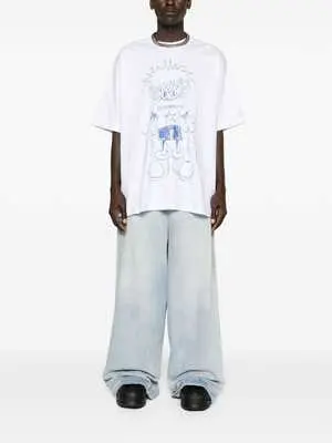 Vetements Big Shape Loose-leg Jeans - Blue