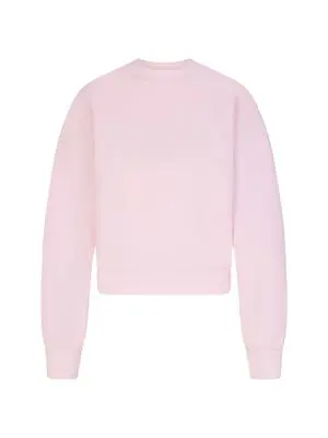 SKIMS Cotton Fleece Classic Crewneck Cherry Blossom