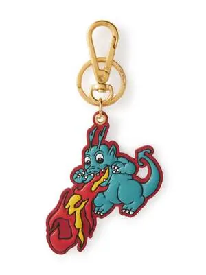Off-White 2024 Lunar New Year Leather Keyring - Red