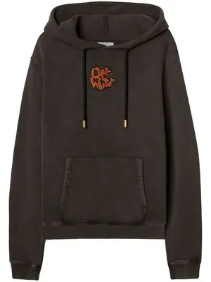 Off-White 2024 Lunar New Year Arrows Cotton Hoodie