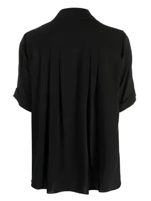 Dice Kayek Floral-embroidered Silk Shirt