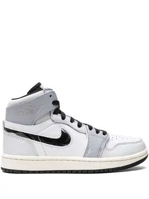 Jordan Silver Tone Sneakers For Men