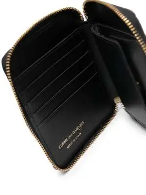 Comme Des Garçons Lenticular-effect Tartan Wallet