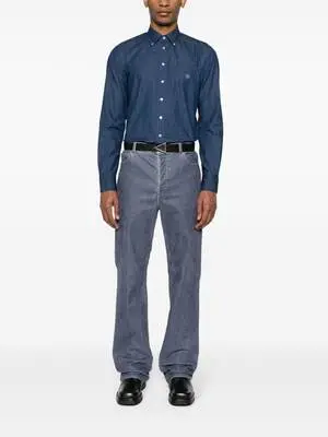 Etro Paisley Washed Denim Shirt