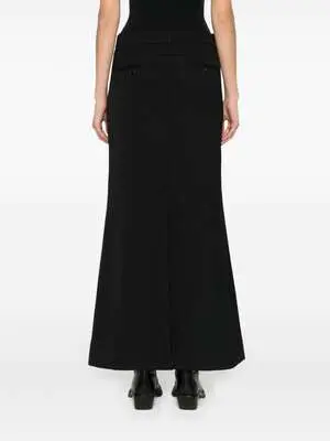 Acne Studios Mid-waist Flared Midi Skirt