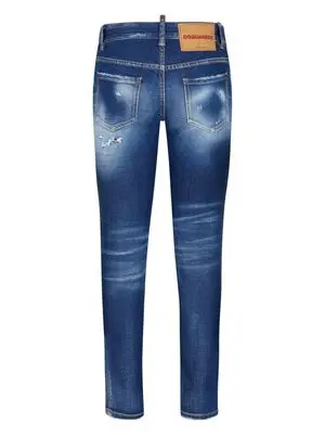 Dsquared2 Ripped Slim-leg Jeans