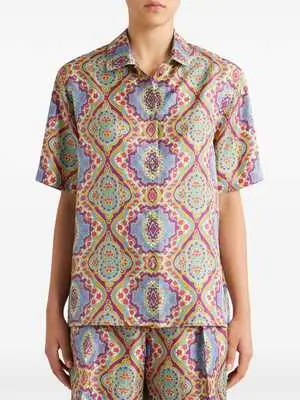 Etro Paisley-print Silk Shirt