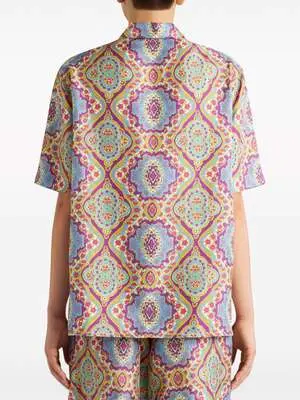Etro Paisley-print Silk Shirt