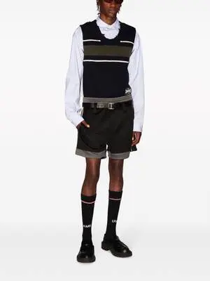 AMBUSH Logo-appliqué Track Shorts