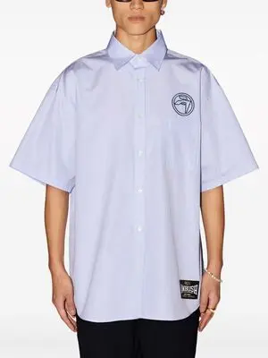 AMBUSH Short-sleeve Striped Cotton Shirt