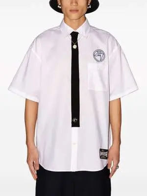 AMBUSH Logo-embroidered Cotton Shirt