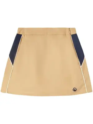 AMBUSH Mesh Panelled Miniskirt - Neutrals