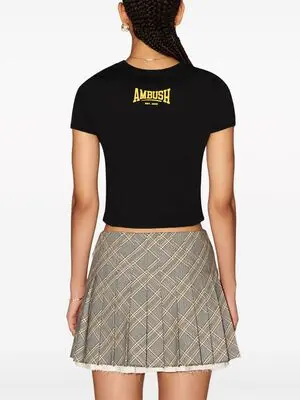 AMBUSH Scholarship Organic Cotton T-shirt - Black